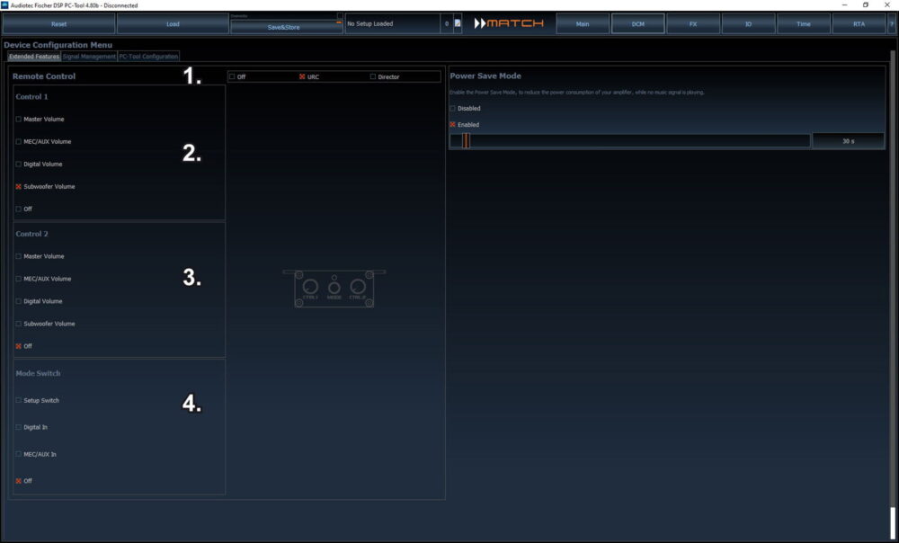 ATF DSP PC-Tool 4.80b - Powerset
