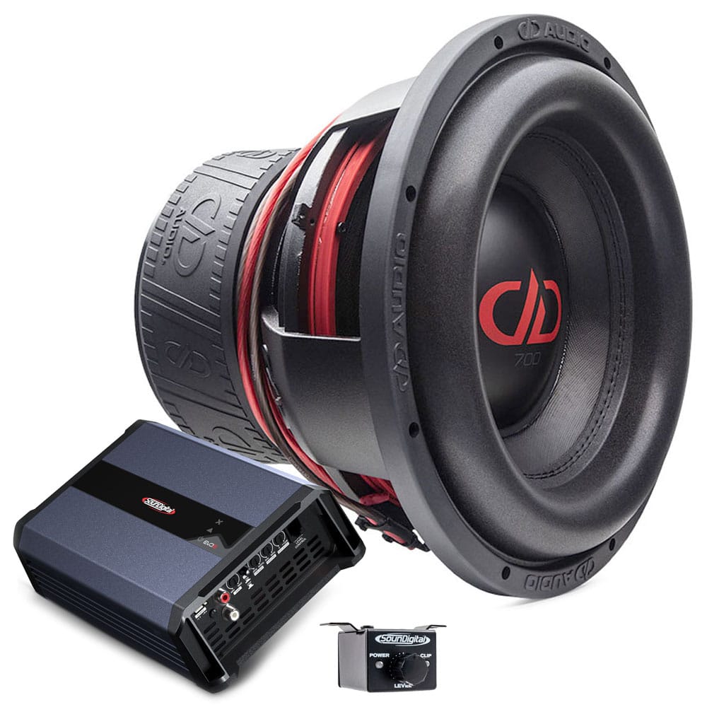 DD Audio Redline 712f-D2 + SounDigital 3000.1 EVO5 - 1 Ohm ...